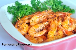 Garlic and Citrus Soda Shrimp